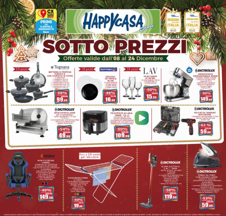 HappyCasa: Volantino Sotto Prezzi!! - COSENZA PRIME